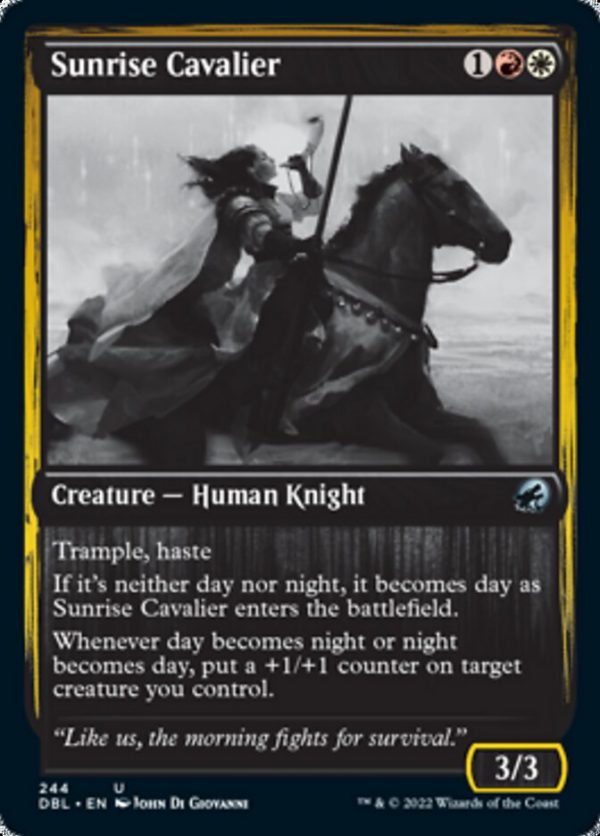 Sunrise Cavalier – Sad Robot